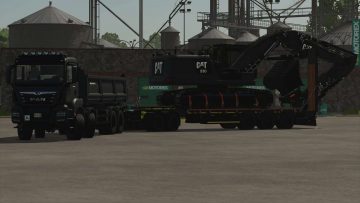 FS25 MAN TGS 4 Achs Kipper v1.0.0 (1) - Farming simulator 19 / 17 / 15 Mod