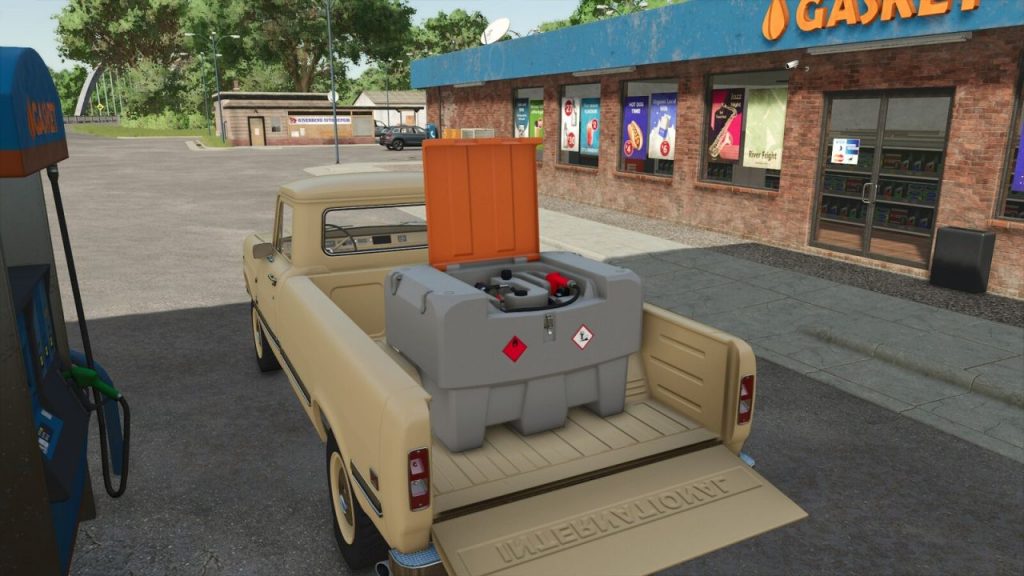 FS25 Portable Fuel Tank V1.0 - FS 25 Objects Mod Download
