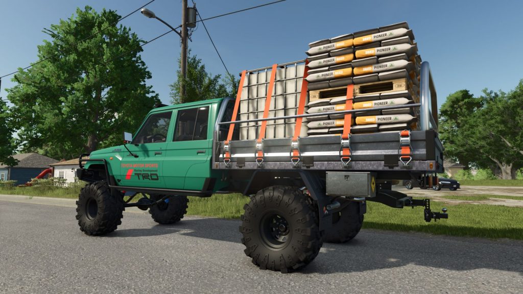 FS25 Toyota Land Cruiser VDJ76 V1 (4) - Farming simulator 19 / 17 / 15 Mod