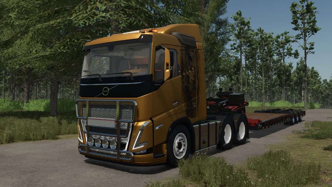 FS25 Volvo FH16 6×4 v1.3 - FS 25 Trucks Mod Download