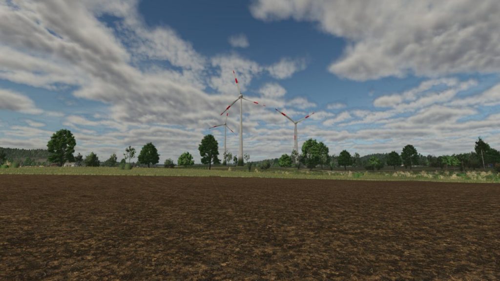 FS25 Wind Turbine Package v1 (2) - Farming simulator 19 / 17 / 15 Mod