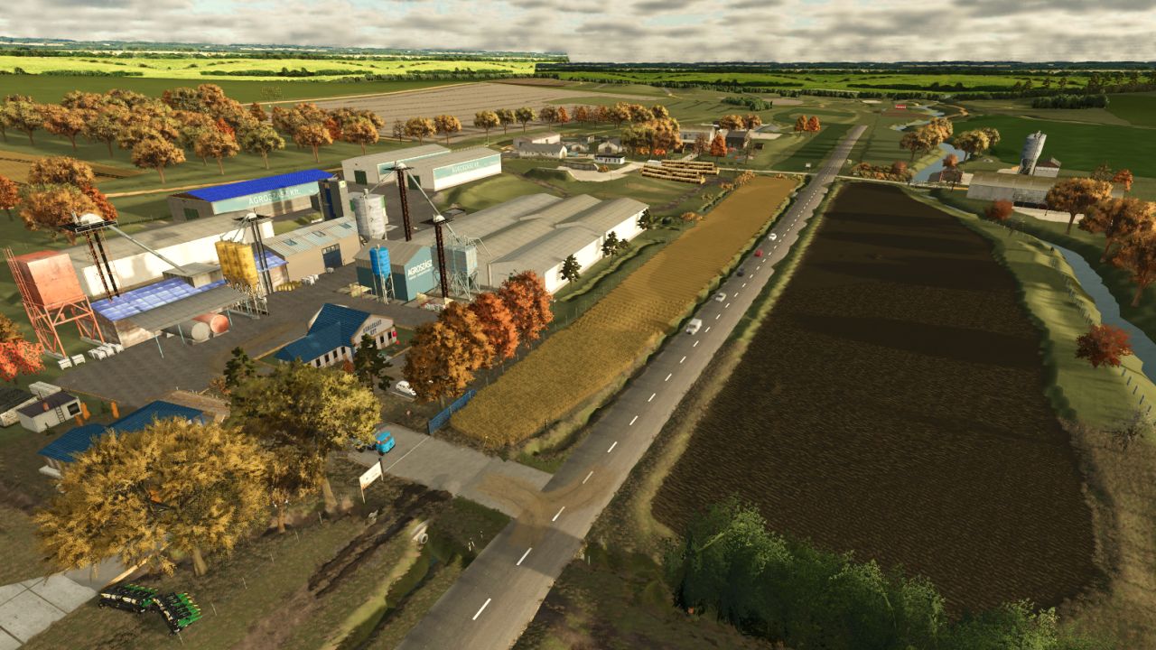 FS25 Agroszász map v1.0 - Mod Download