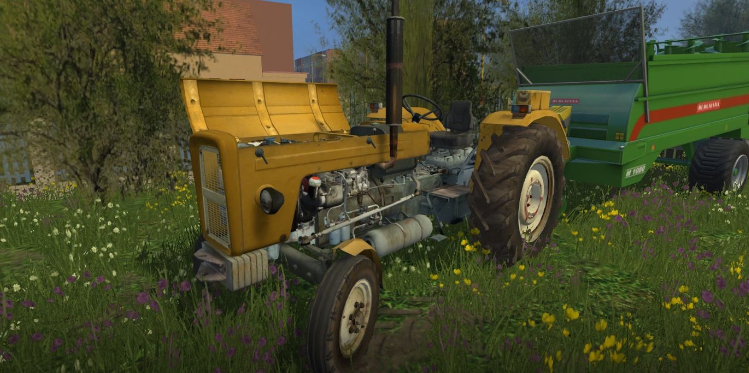 FS15 URSUS C 360 2WD OLD GOLD POLAND EXTRA HIT MEGA V1.1 - FS 15 ...