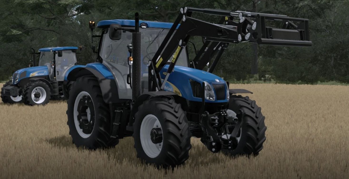 FS22 New Holland T6000 V1.0 - FS 22 Tractors Mod Download