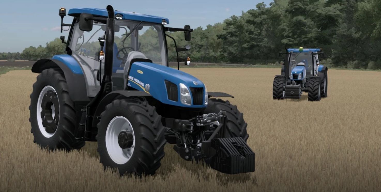 FS22 New Holland T6000 V1.0 - FS 22 Tractors Mod Download