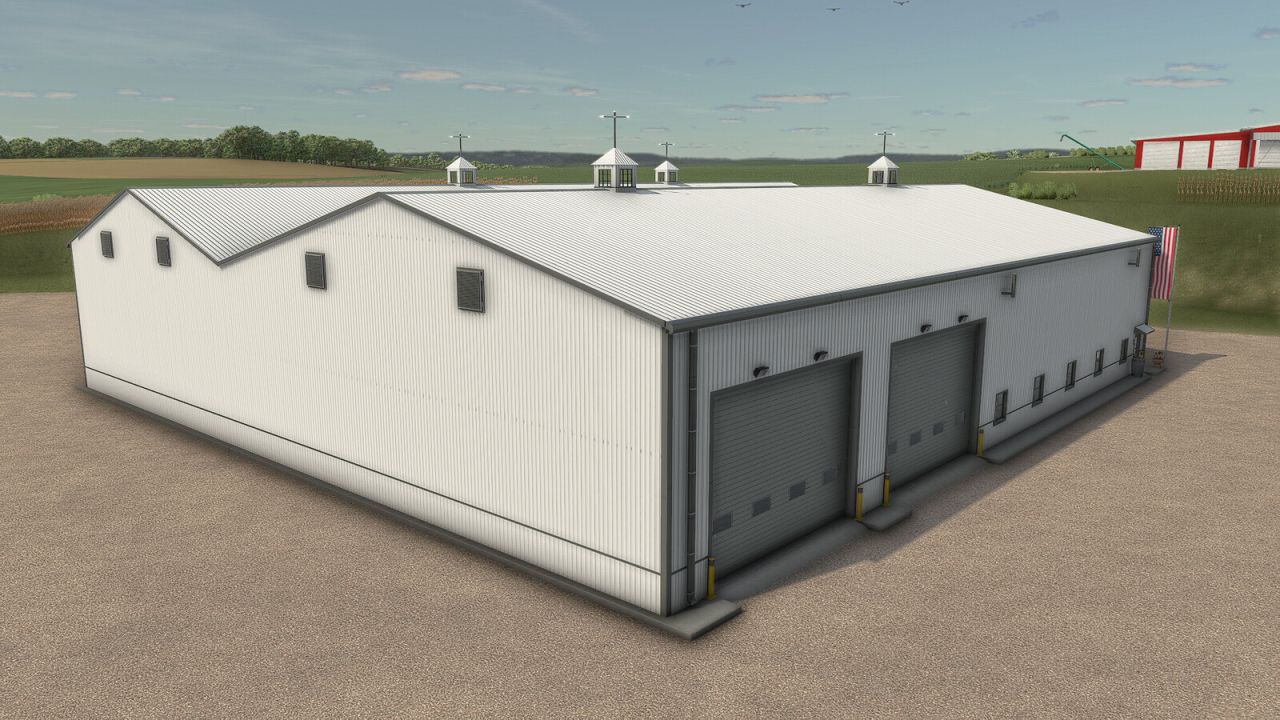 FS25 3 Stars Workshop v1.0.0.2 - FS 25 Buildings Mod Download