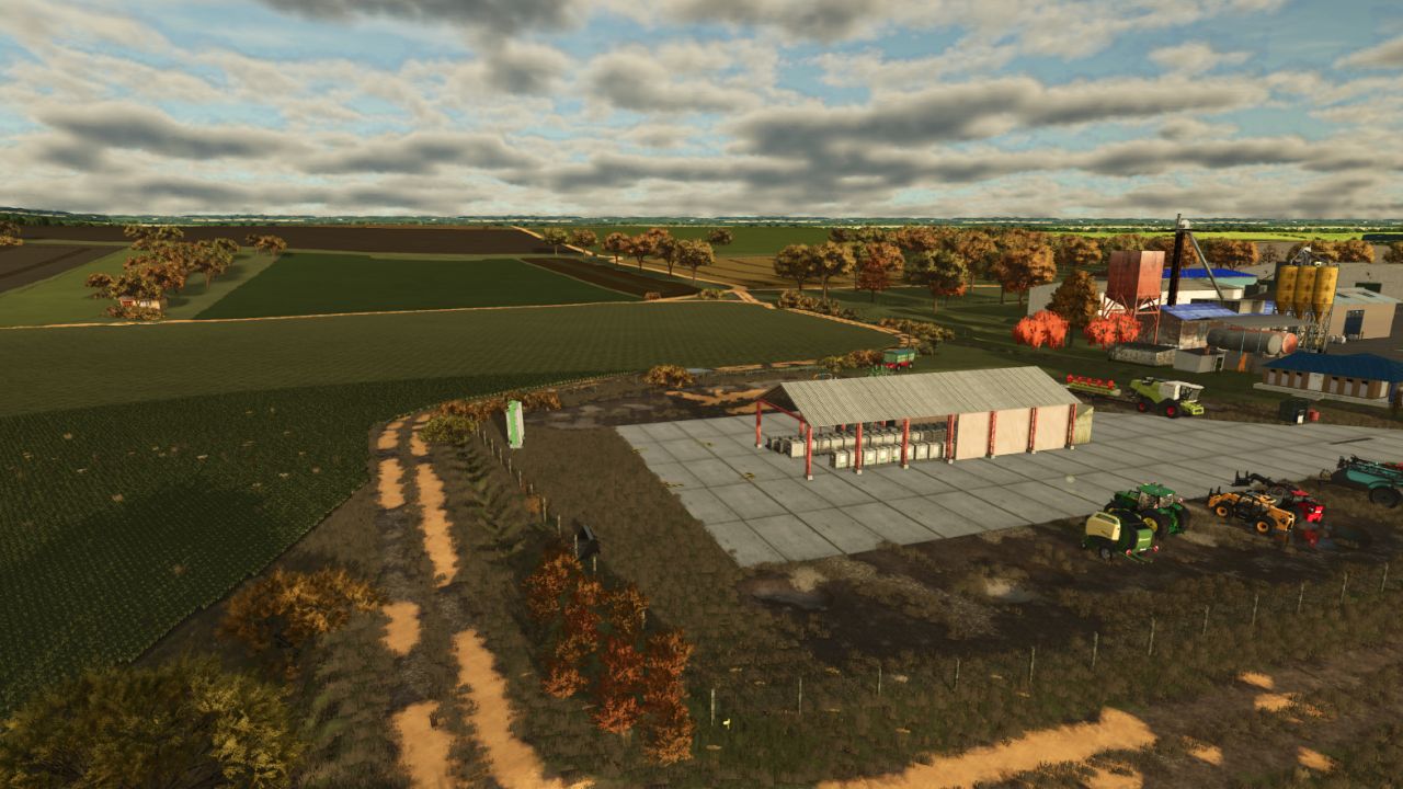 FS25 Agroszász map v1.0.0.2 - FS 25 Maps Mod Download