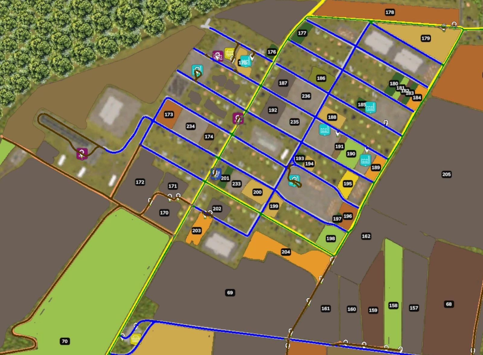 FS25 Autodrive route for Dunăreni X4 v1.0 - FS 25 Other Mod Download