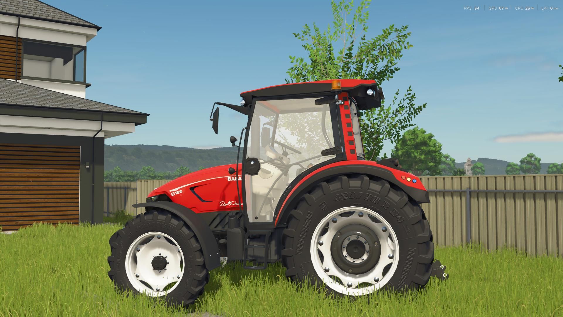 FS25 Başak 5120 RedPower v1.1 - FS 25 Tractors Mod Download