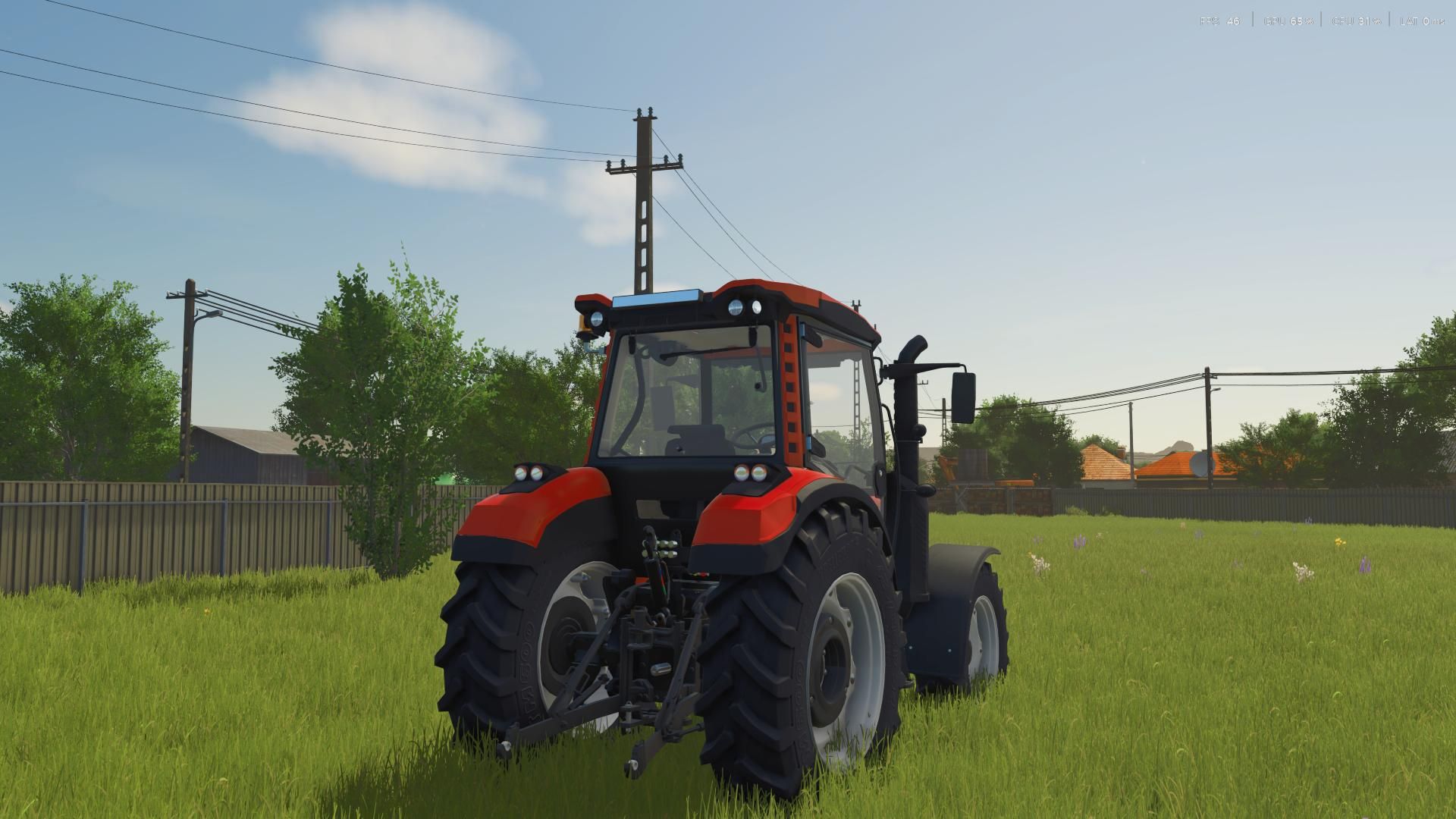 FS25 Başak 5120 RedPower v1.1 - FS 25 Tractors Mod Download