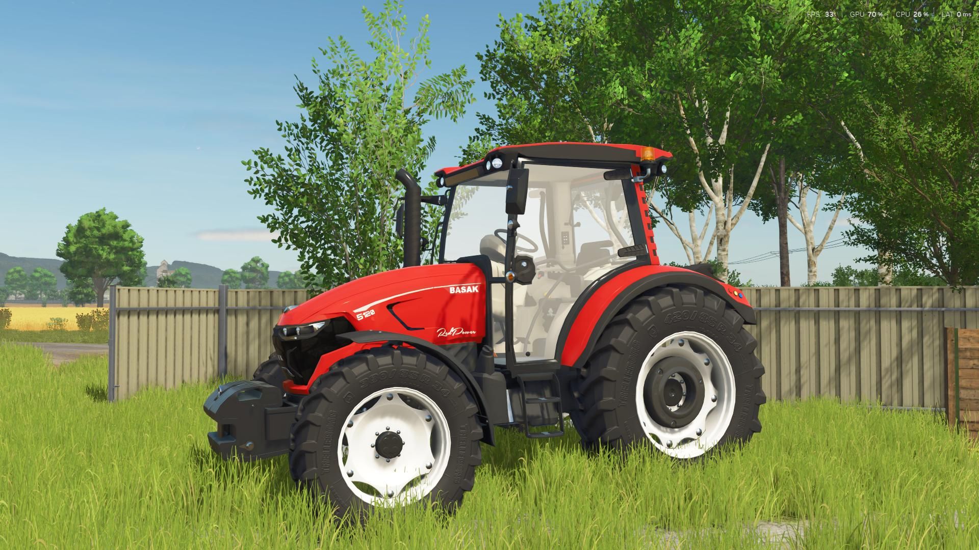 FS25 Başak 5120 RedPower v1.1 - FS 25 Tractors Mod Download
