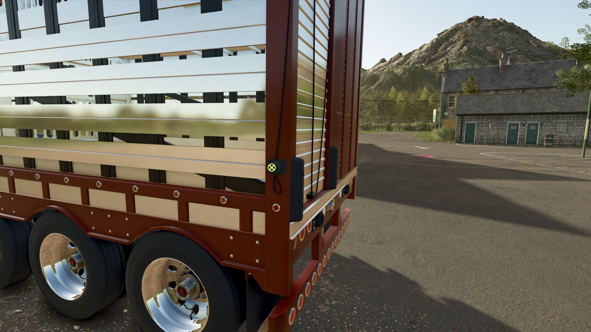 FS25 Barrett Livestock Trailer v1.0 - FS 25 Trailers Mod Download