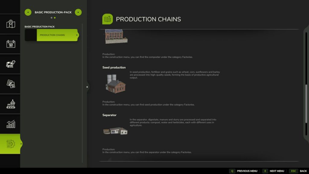 FS25 Basic Production-Pack v1 (2) - Farming simulator 19 / 17 / 15 Mod