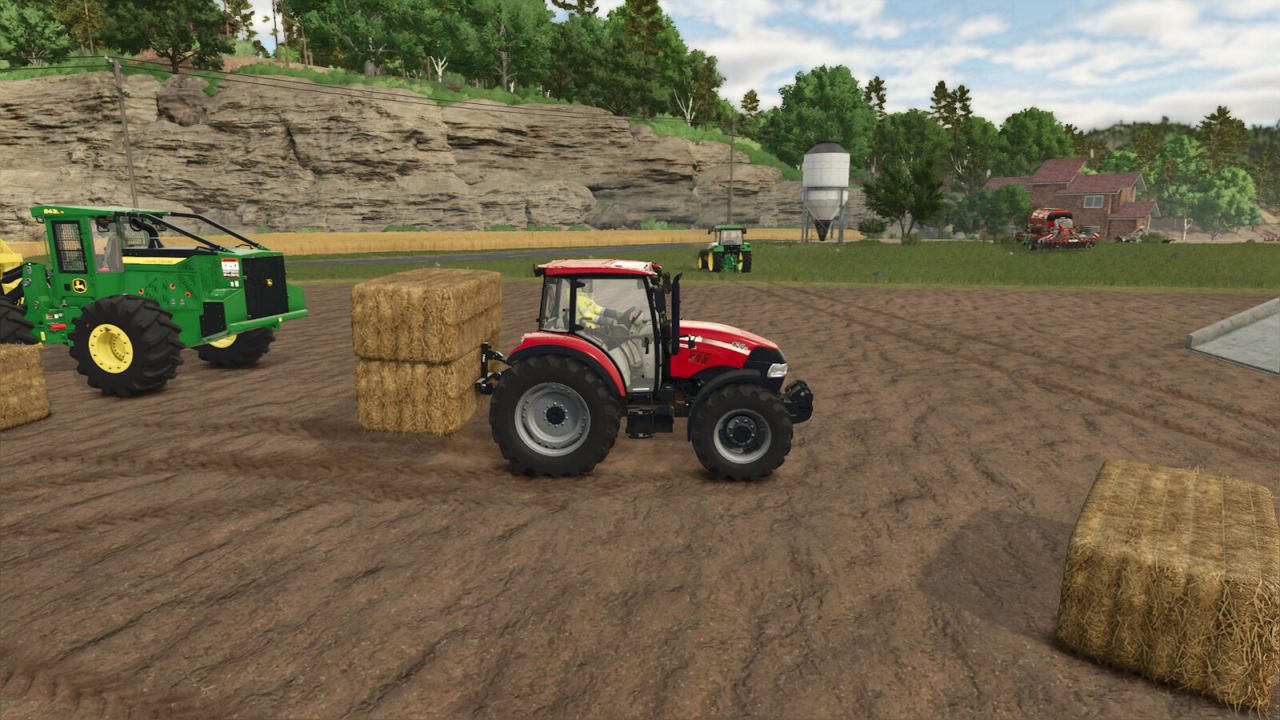 FS25 Bobcat 3 Point Bale Fork v1.0 - FS 25 Implements & Tools Mod Download
