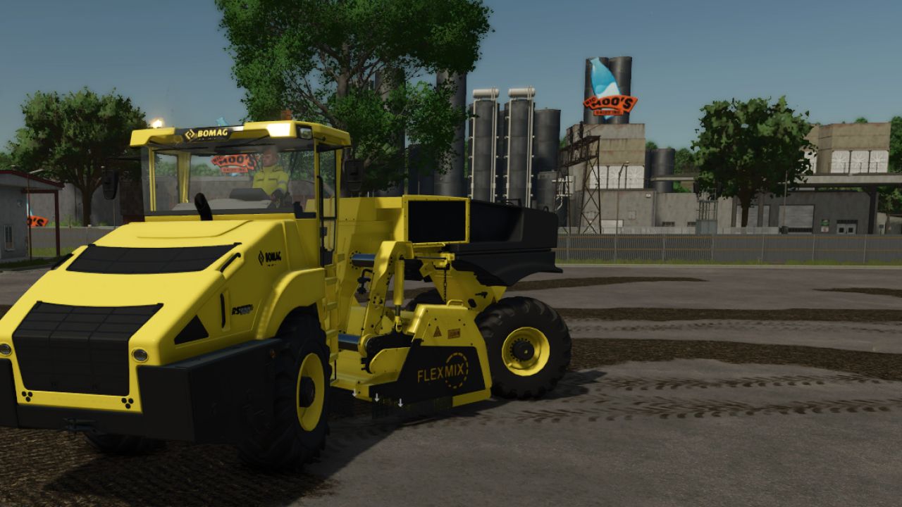 FS25 Bomag RS 500 v1.0 - FS 25 Vehicles Mod Download
