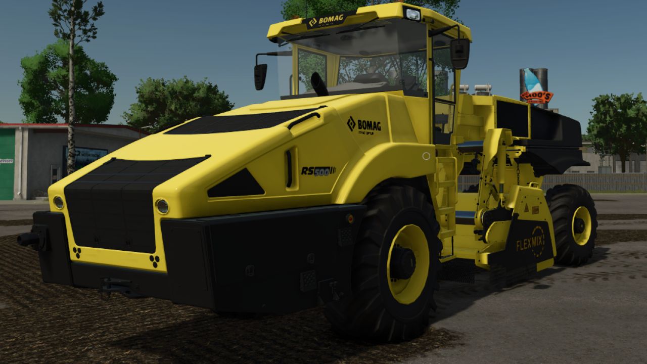 FS25 Bomag RS 500 v1.0 - FS 25 Vehicles Mod Download
