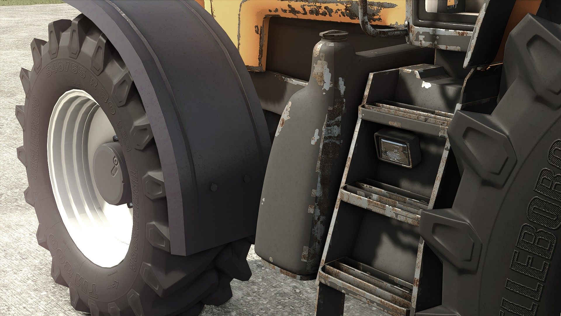 FS25 CLAAS / Renault Ares 836 RZ (Rust Edition) v1.0.0.4 - FS 25 ...