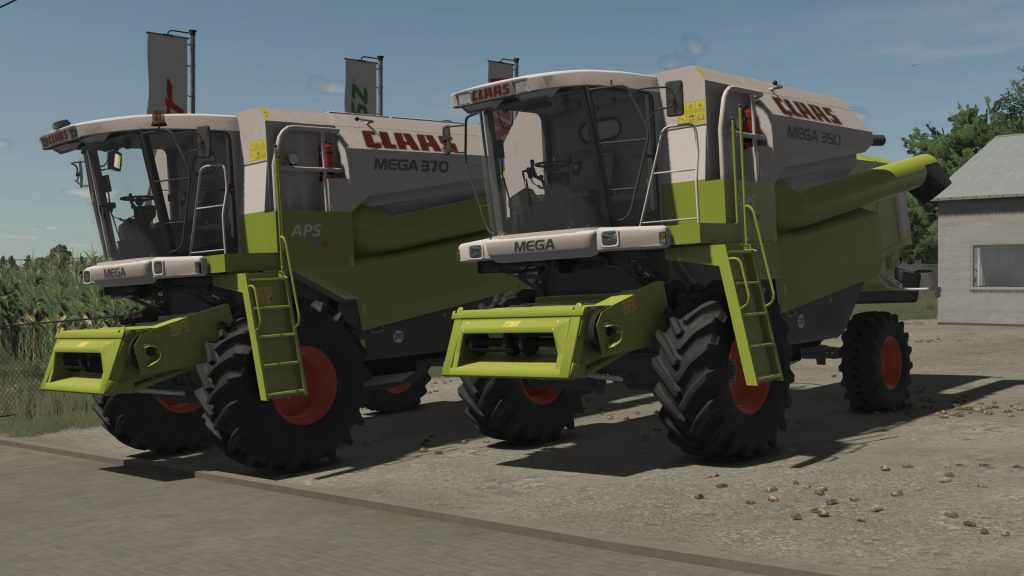 FS25 Claas Mega Pack v1 (1) - Farming simulator 19 / 17 / 15 Mod