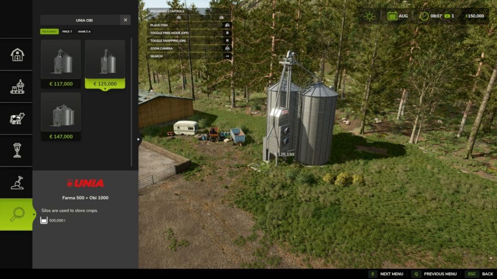 FS25 Construction Search v1 (5) - Farming simulator 19 / 17 / 15 Mod