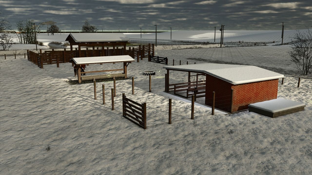 FS25 Cow Pasture With Milking Barn v1.0.0 (5) - Farming simulator 19 ...