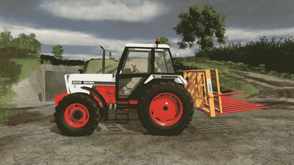 FS25 David Brown 1690 v1.0 - FS 25 Tractors Mod Download