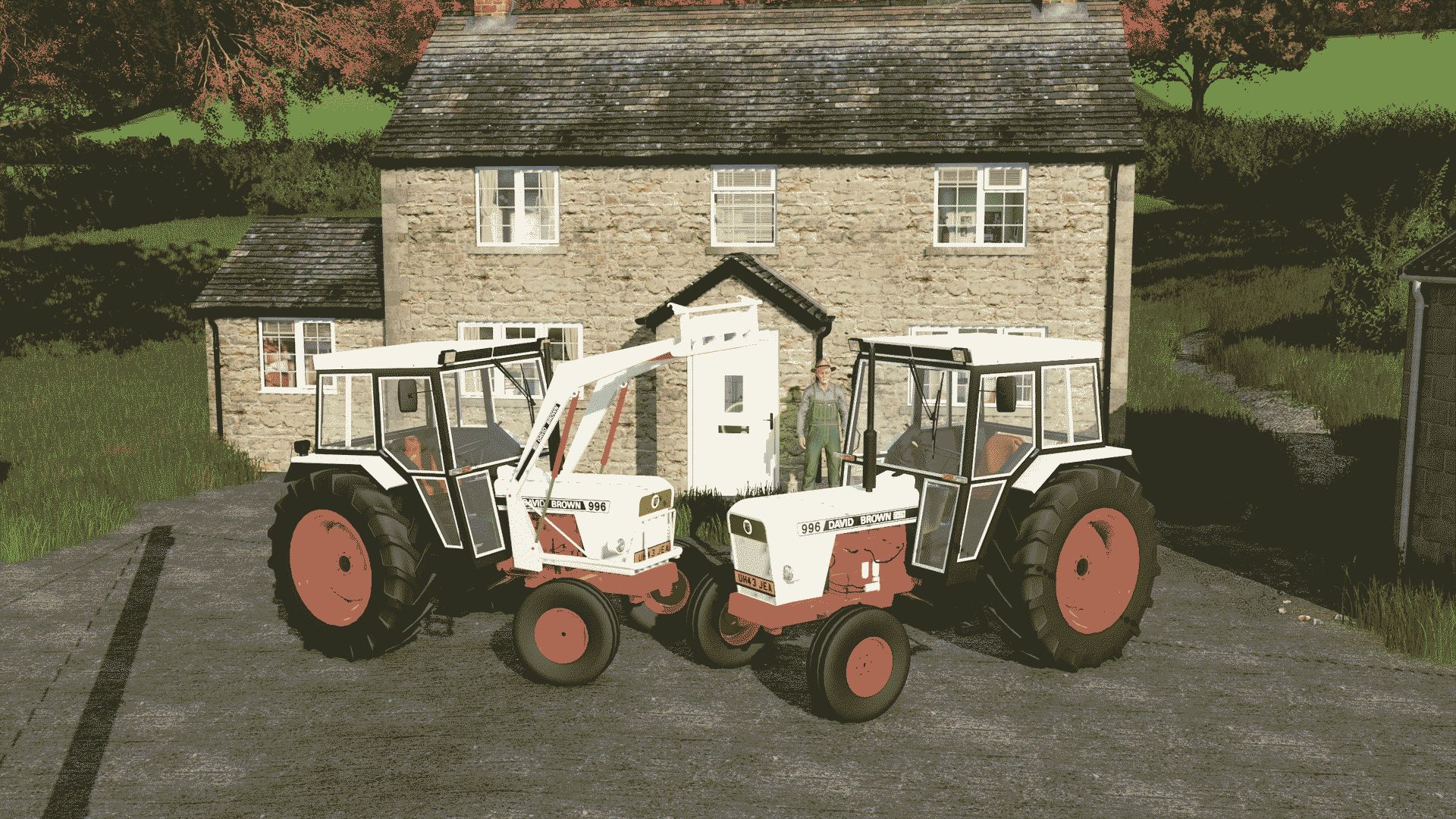 FS25 David Brown 996 V1.0 - Mod Download