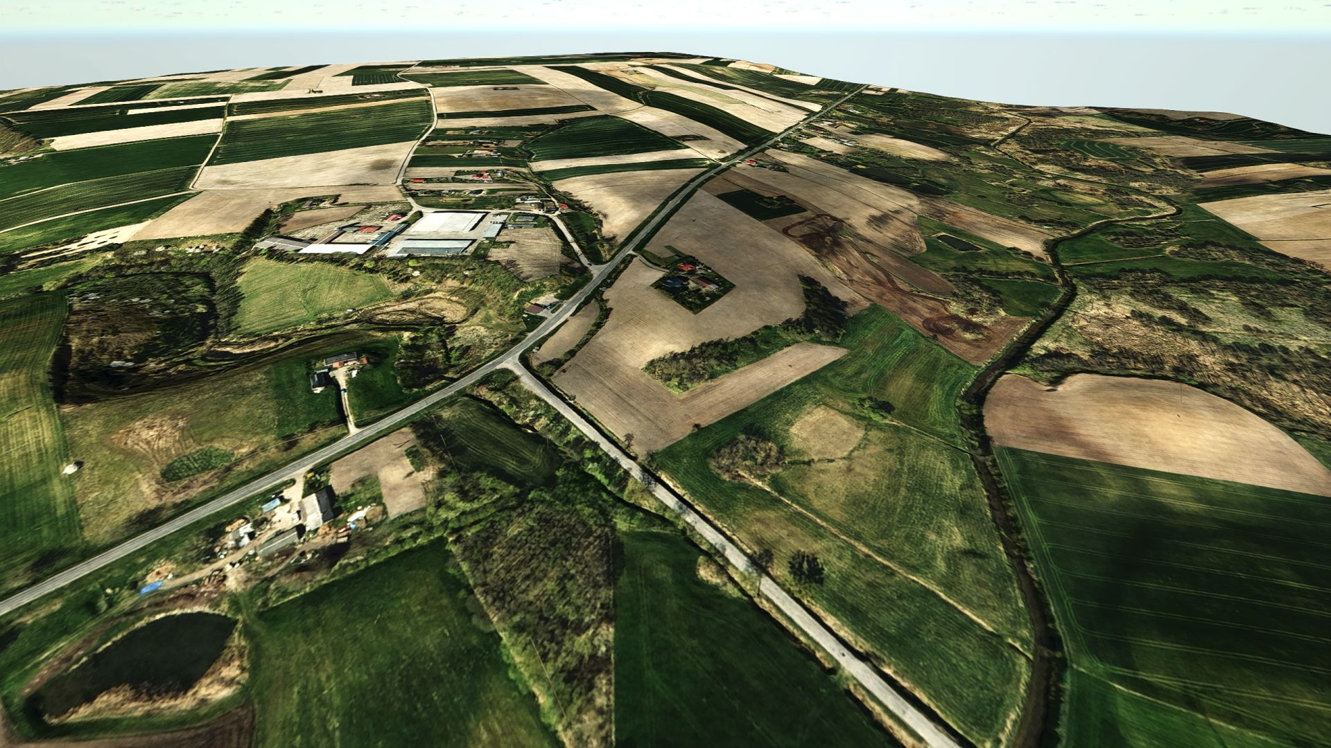FS25 EmptyMap1x Real Terrain MultiTerrain V1.3 - FS 25 Maps Mod Download