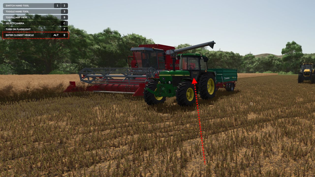 FS25 Enter Closest Vehicle v1.0.1.0 - FS 25 Other Mod Download