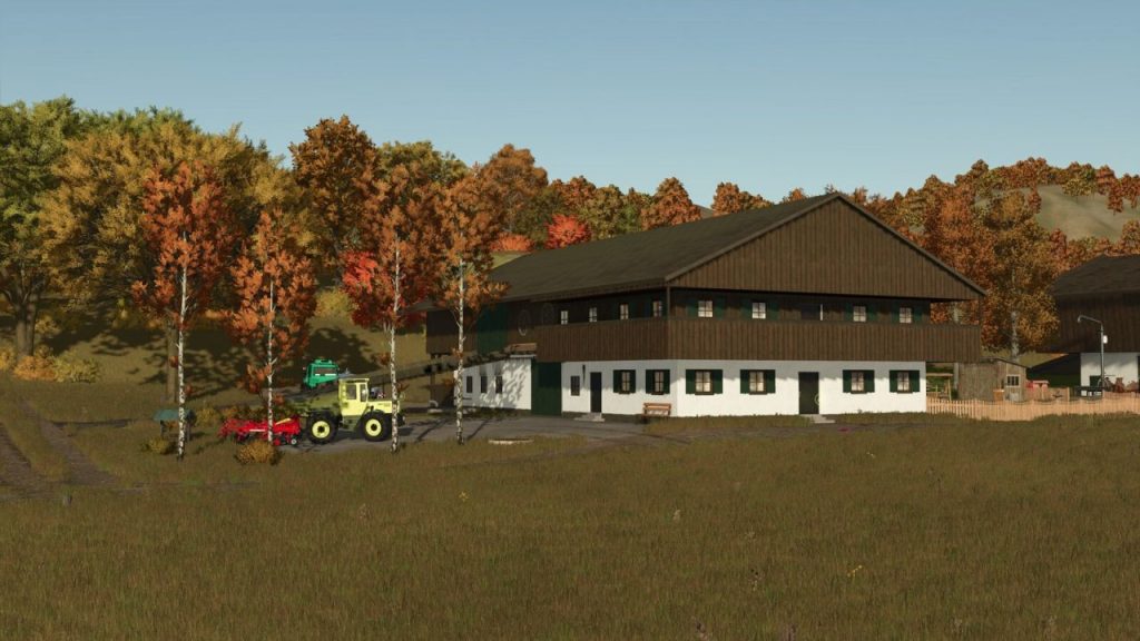 FS25 Farmhouse Loderer v1.0 - FS 25 Buildings Mod Download