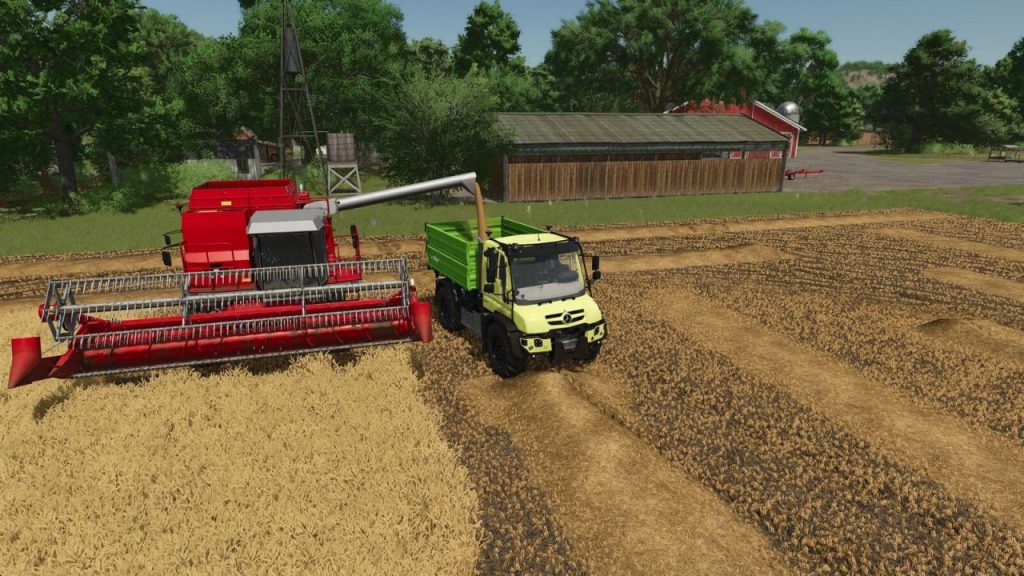 FS25 Fliegl TDK UNIMOG v1.0.0.2 - FS 25 Trailers Mod Download