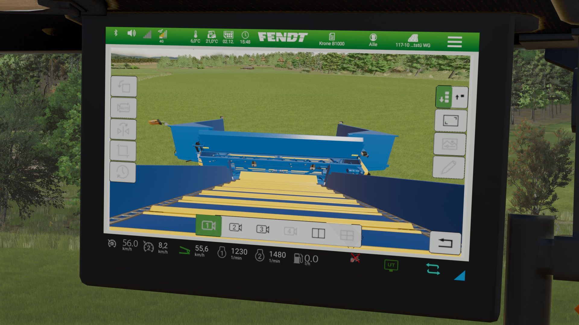 FS25 Göweil Vario-Master V140 with cameras v1.0 - FS 25 Implements ...