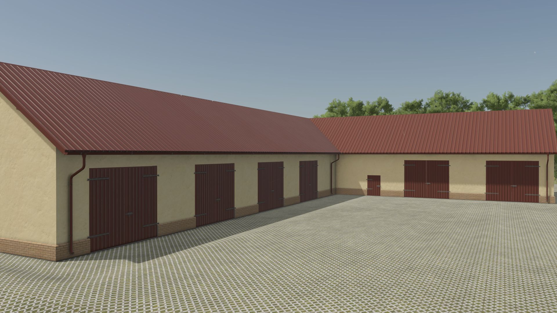 FS25 Garage For Machines v1.0 - FS 25 Buildings Mod Download