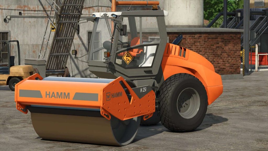 FS25 Hamm H25i v1.0 - FS 25 Forklifts / Excavators Mod Download