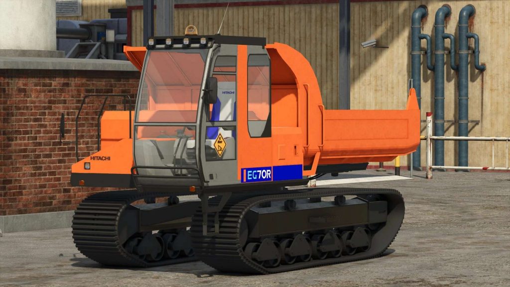 FS25 Hitachi EG 70R v1.0 - FS 25 Forklifts / Excavators Mod Download