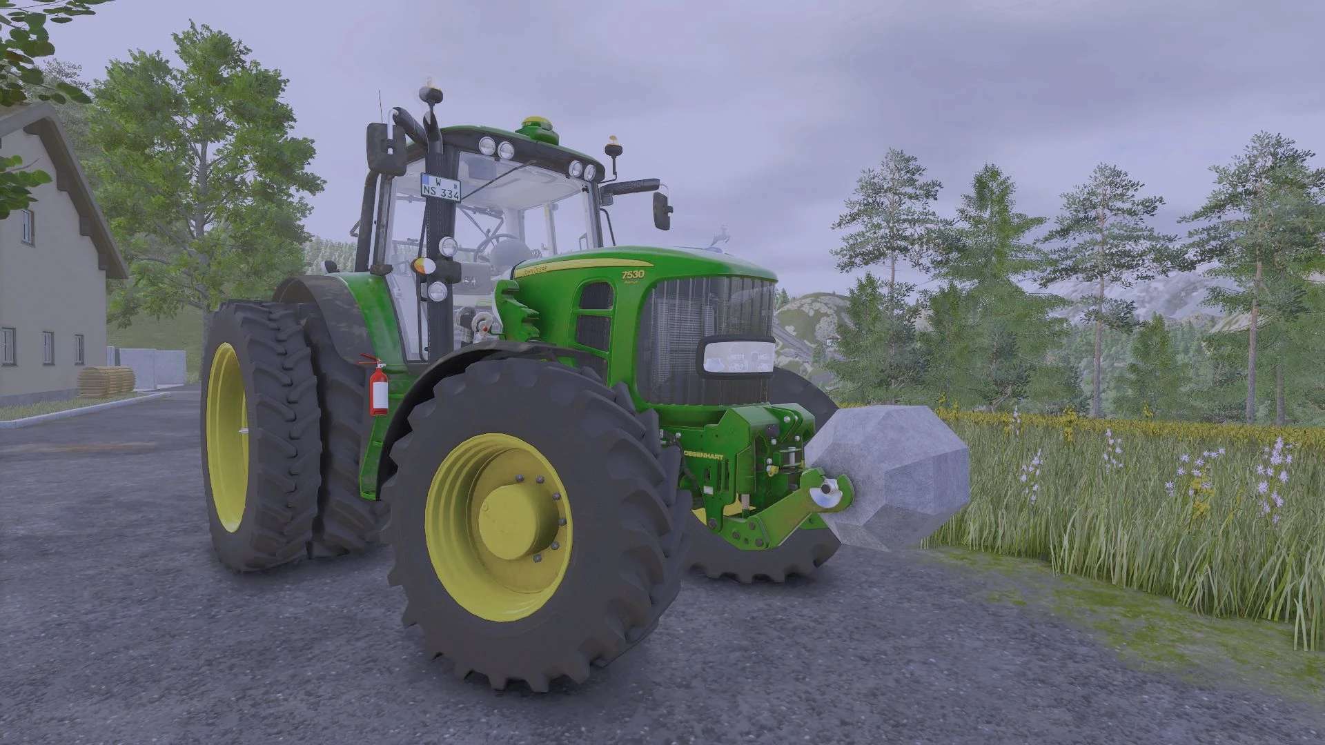 FS25 Homemade weight v1.0 - FS 25 Implements & Tools Mod Download