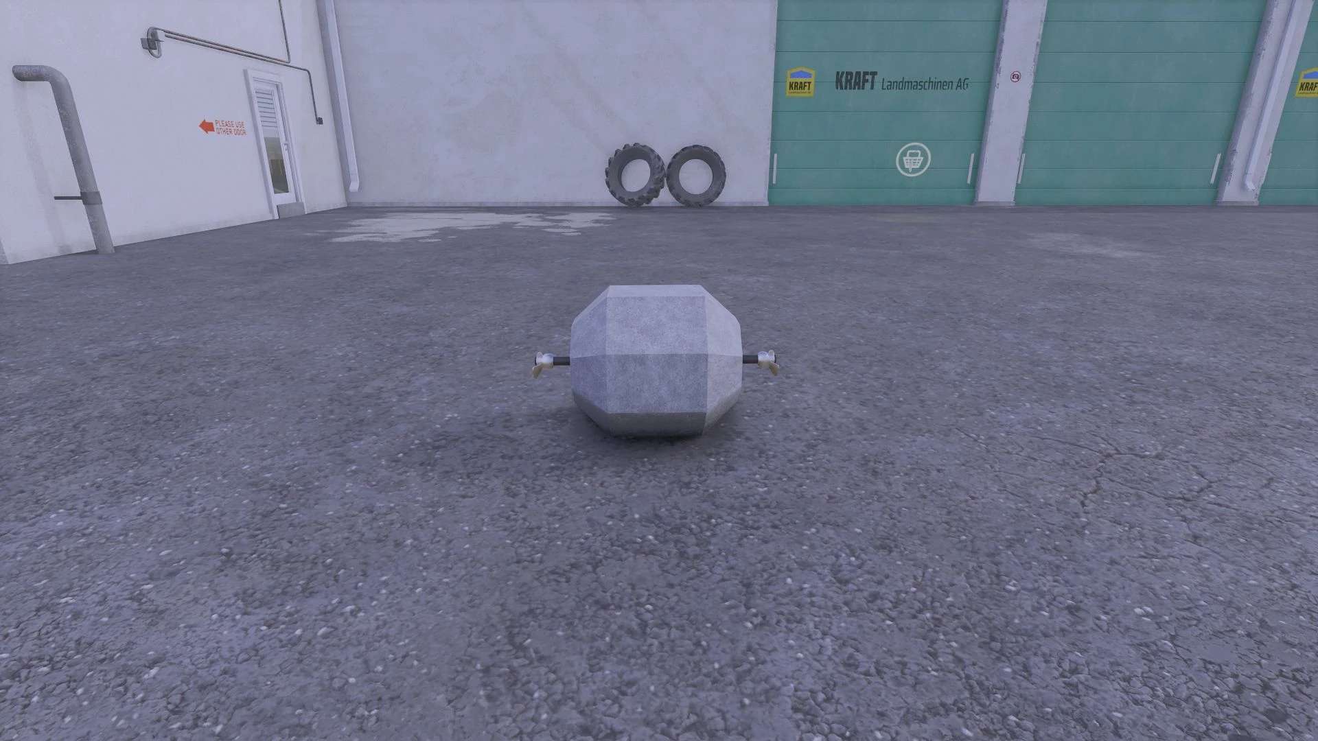 FS25 Homemade weight v1.0 - FS 25 Implements & Tools Mod Download