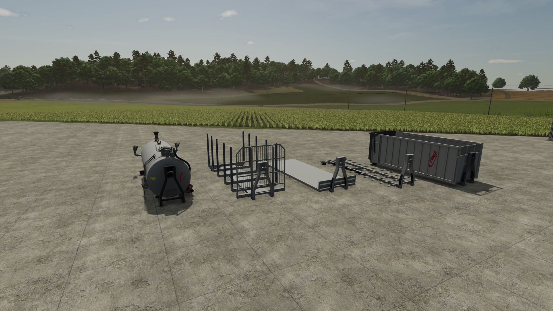 FS25 IT Runner Fliegl Pack v1.1 - FS 25 Trailers Mod Download