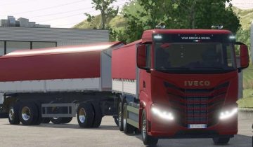 FS25 Iveco SAS Way v1.0 - FS 25 Trucks Mod Download