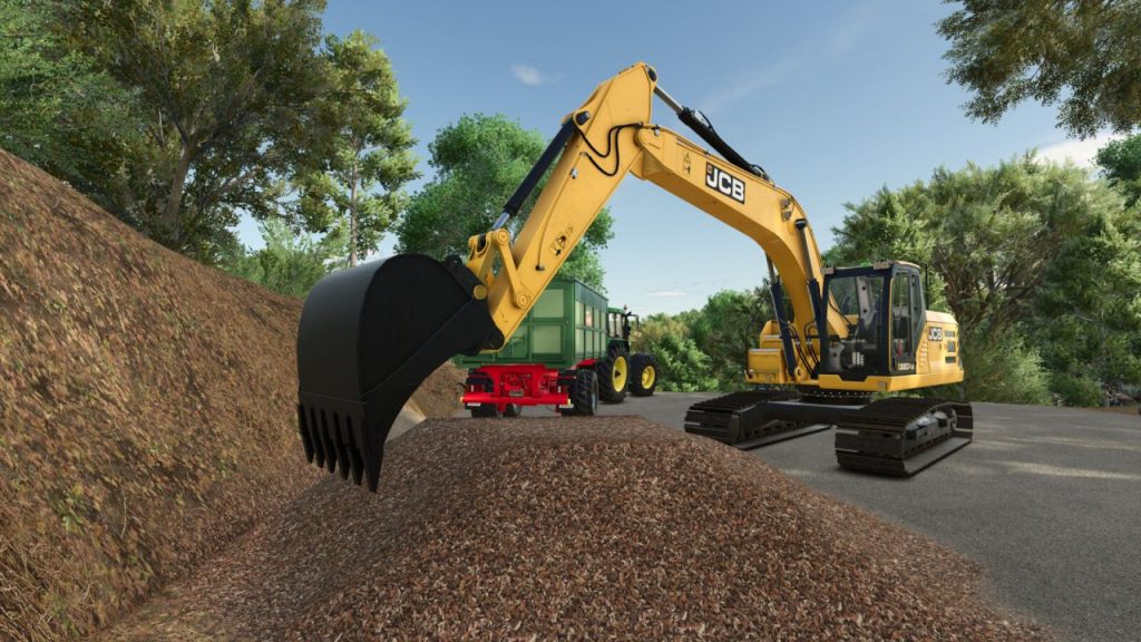 FS25 JCB 220X Excavator v1.0.0.1 - FS 25 Forklifts / Excavators Mod ...