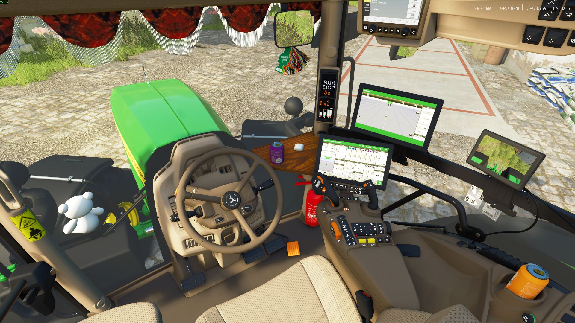 FS25 John Deere 6R (175-215) Edit v1.0 - FS 25 Tractors Mod Download