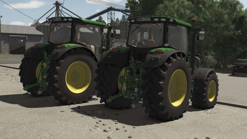 FS25 John Deere 6R Medium Frame Series 2011 v1.0 - Mod Download