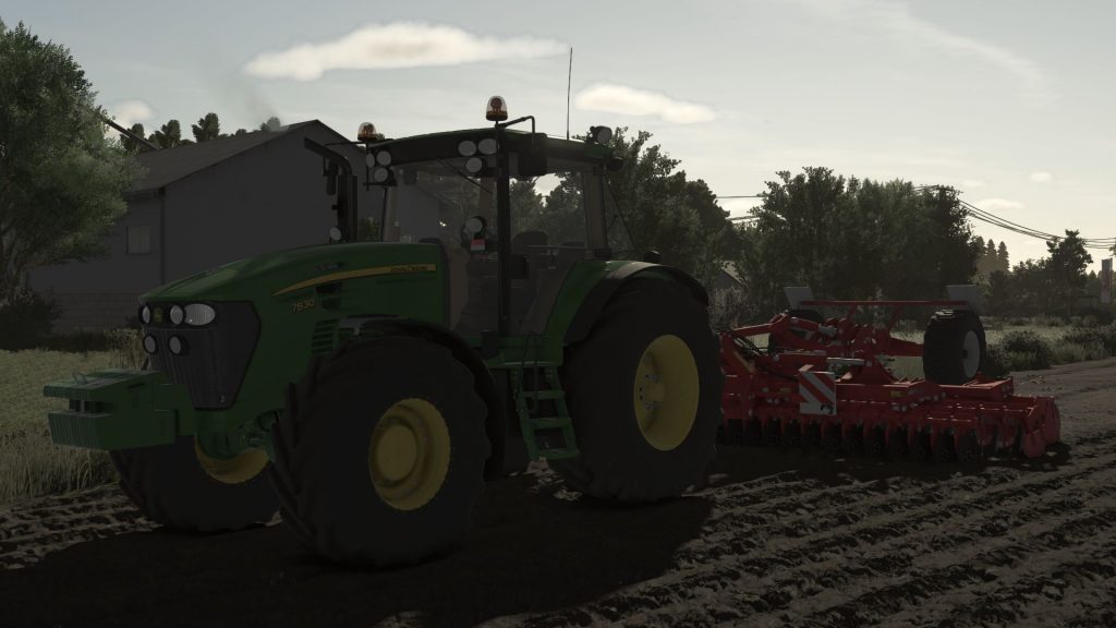 FS25 John Deere 7030 Series v1.0 - FS 25 Tractors Mod Download