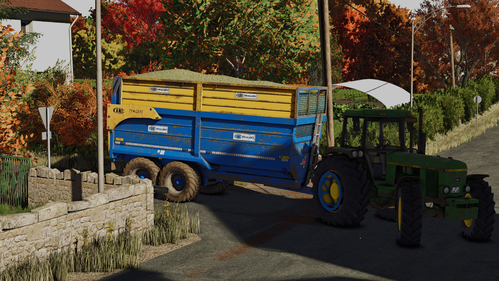 FS25 Kane 16T Halfpipe v2 (1) - Farming simulator 19 / 17 / 15 Mod