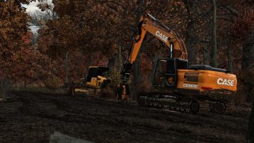 FS25 Linkbelt 260 v1.0.0.1 - Farming simulator 19 / 17 / 15 Mod