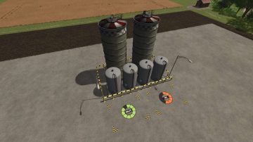 FS25 Liquid Storage by EccTV v1 (2) - Farming simulator 19 / 17 / 15 Mod
