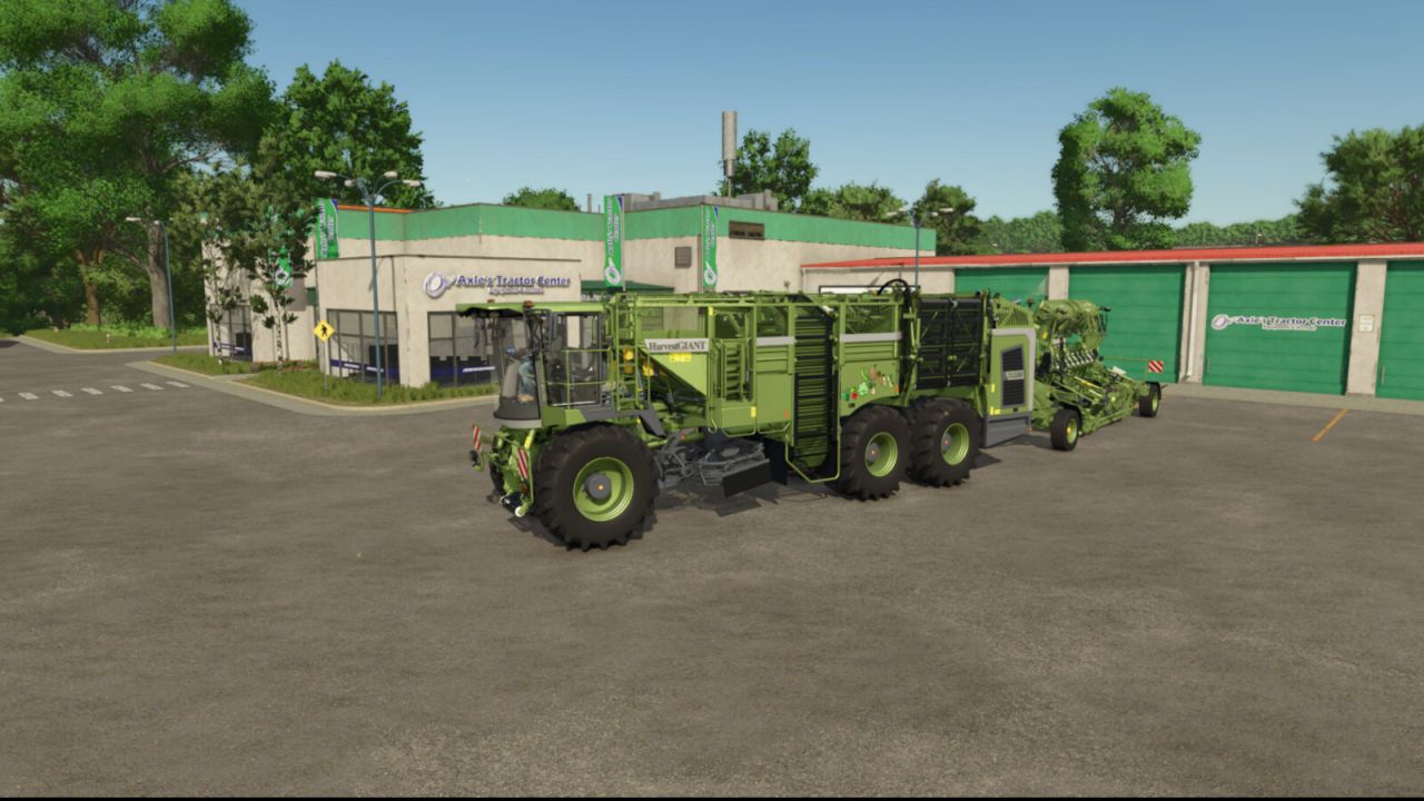 FS25 Lizard HarvestGIANT v1 (4) - Farming simulator 19 / 17 / 15 Mod