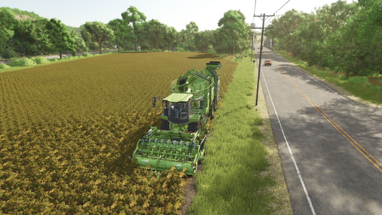 FS25 Lizard HarvestGIANT v1 (5) - Farming simulator 19 / 17 / 15 Mod