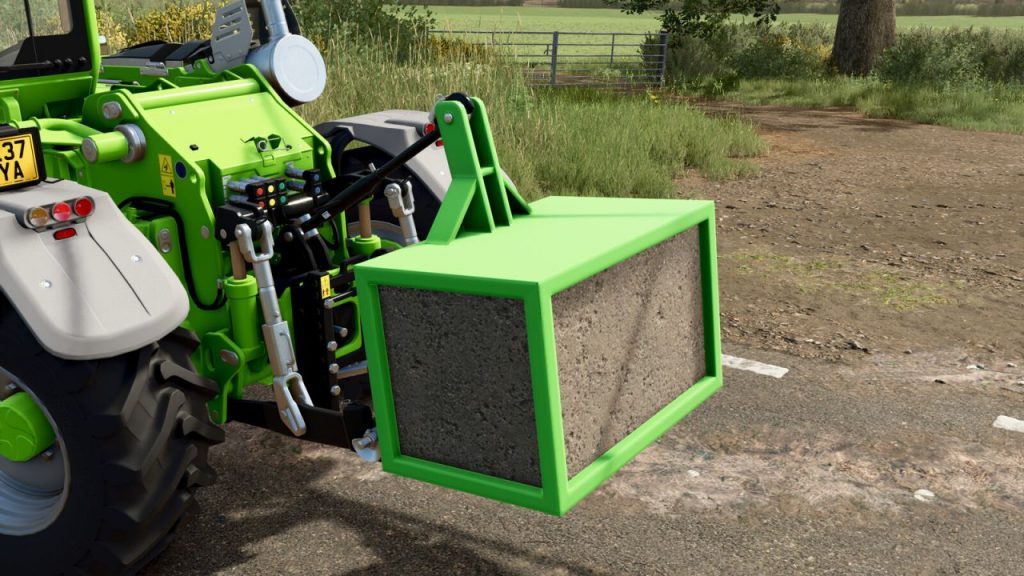 FS25 Lizard Homemade 1900 Kg Weight v1.0 - FS 25 Implements & Tools Mod ...