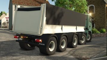 FS25 MAN TGS 18.500 Kipper v1 (1) - Farming simulator 19 / 17 / 15 Mod