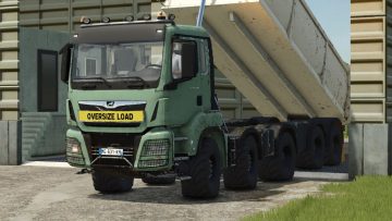 FS25 MAN TGS 18.500 Kipper v1 (3) - Farming simulator 19 / 17 / 15 Mod